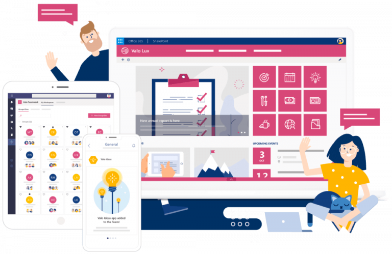 Arkano Valo Intranet platform for your team